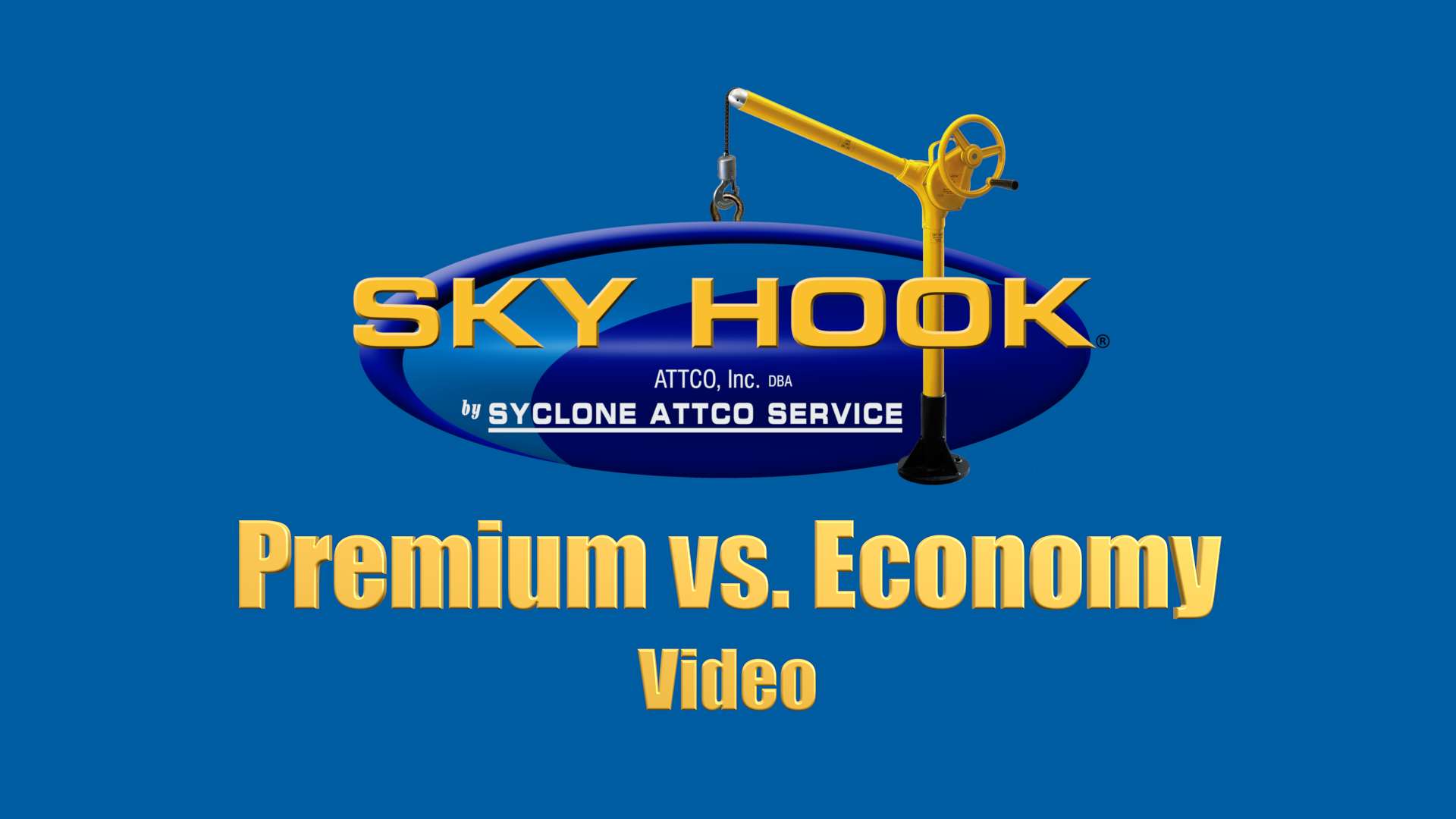 Sky Hook Ergonomic Lifting Devices| Portable Lifting Equipment