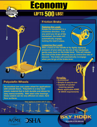 aSkyhook Lifting Devices Resources