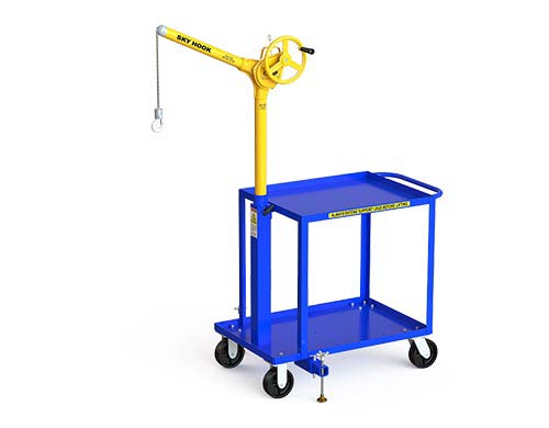 Economy Mobile Cart Sky Hooks