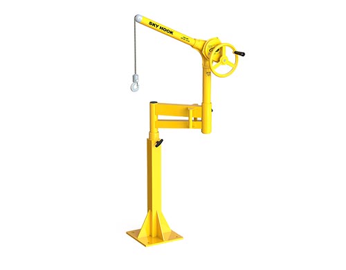 Premium Floor Mount Sky Hooks w/ Articulating Arm